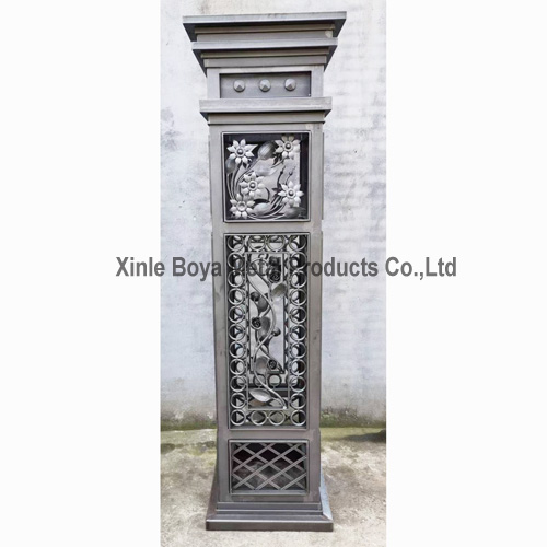 China Outdoor Iron Gate Post Hardware Steel Ornaments manufacturers and ...