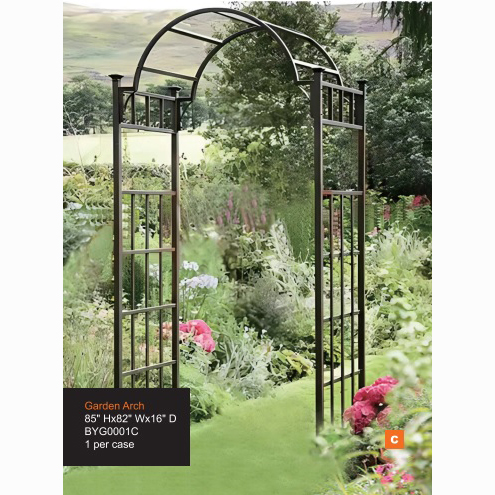 China Steel Arch Gate for Garden manufacturers and suppliers | Boya Metal