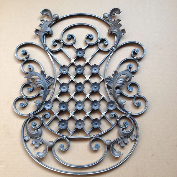 China Discount Price Decorative Gate Top - Forged Steel Ornamental ...